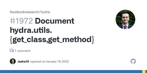 document hydra utils {get class get method} · issue 1972