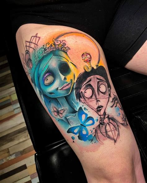 Tim Burton Inspired Tattoos