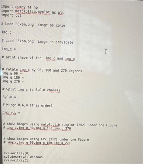 solved import numpy as np import matplotlib pyplot as plt