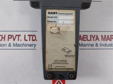 Fisher Rosemount Model 275 Hart Communicator Aeliya Marine