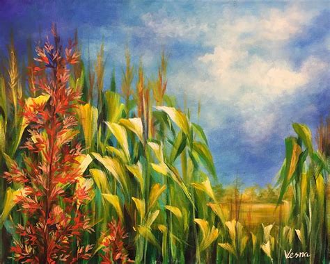 Maize Painting