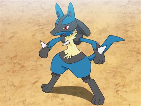 Ash Lucario Form Pokemon Lucario Wikipedia Kltg