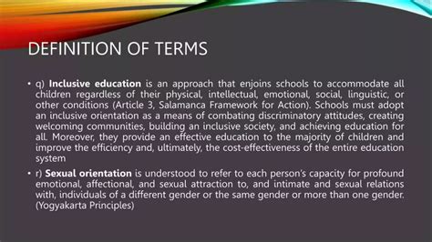 Gender Responsive Basic Education Policypptx Education