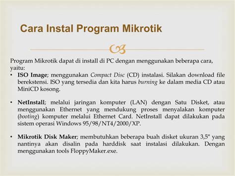 Mikrotik Ppt Pptx