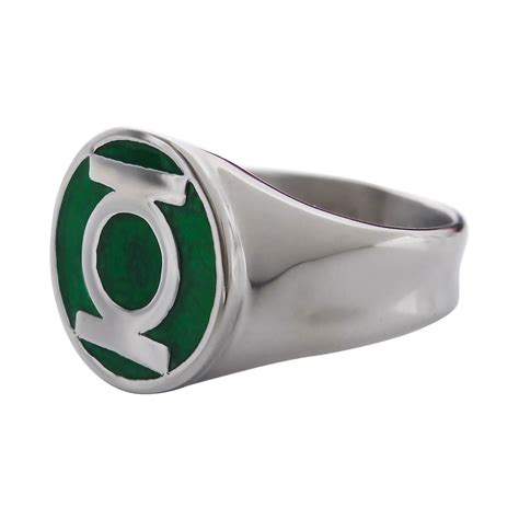 Dc Comics Green Lantern Steel Ring Size