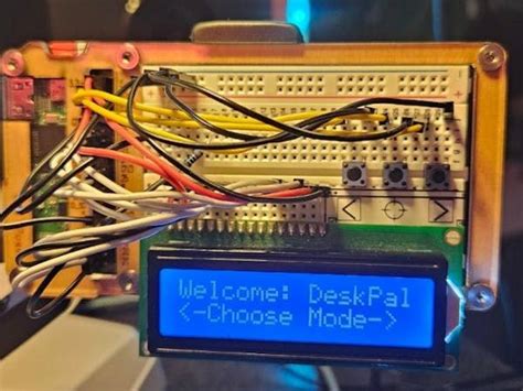 On Linkedin Kolokushs Deskpal Puts A Classic 16×2 Character Lcd To Work As A Smart
