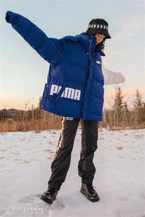 Puma X Ader Error Oversized Colorblock Puffer Jacket Urban Outfitters