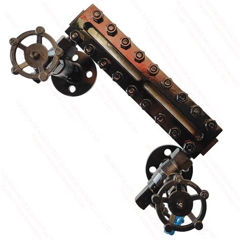 Glass Plate Level Gauge Sight Glass Level Indicator Non Blind Glass Plate Level Gauge And