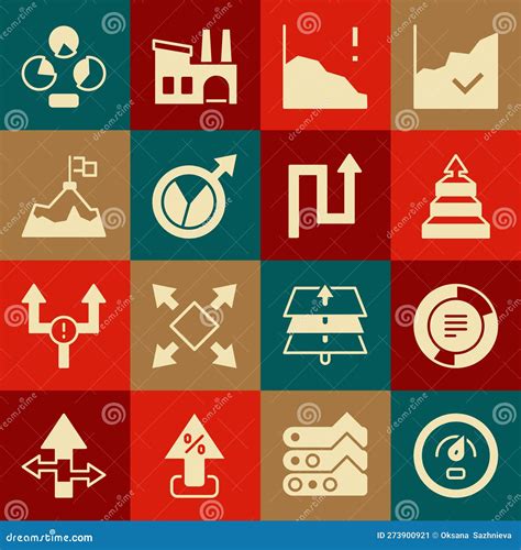 Set Digital Speed Meter Pie Chart Infographic Pyramid Infographics Financial Growth Decrease