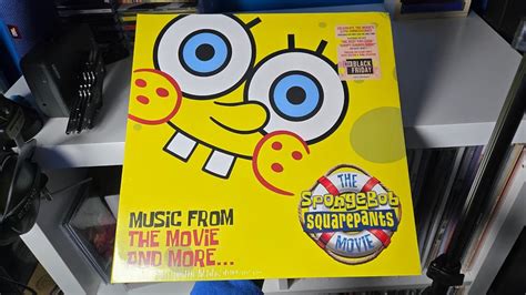 Spongebob Squarepants Movie Soundtrack Vinyl Rsd Exclusive Unboxing