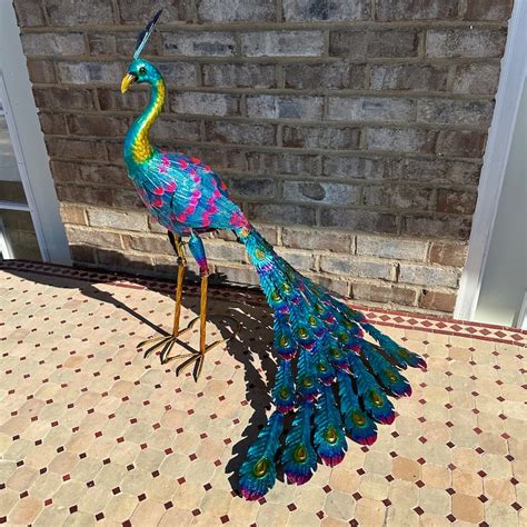 Large Peacock Feet Etsy