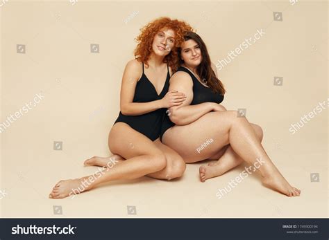 Diversity Models Different Figure Size Portrait Stock Photo Shutterstock