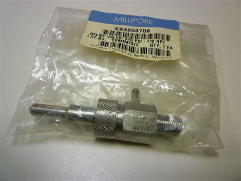 Millipore Xx4204708 Vent Relief Valve Toolex