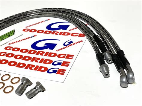 Goodridge Braided Stainless Steel Brake Hoses Kit For Toyota Mr2 Spider