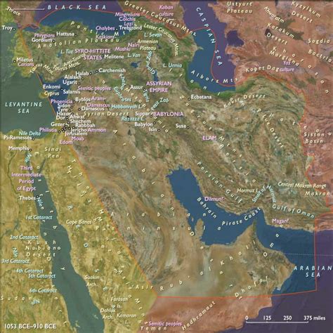 1053 Bce Assyria Had Entered Another Period Of Decline Following The