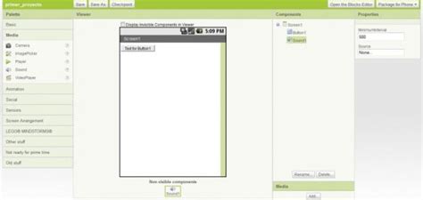 Crea tu aplicación Android con App Inventor