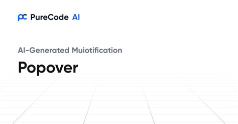 build great muiotification popover components faster using ai tools
