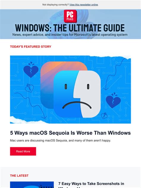 Pc Mag Shop 5 Ways Macos Sequoia Is Worse Than Windows Windows 11 Is