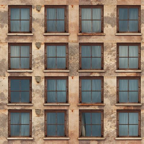 Premium Photo Edgeless Tileable Texture Pattern Of A Building Facade