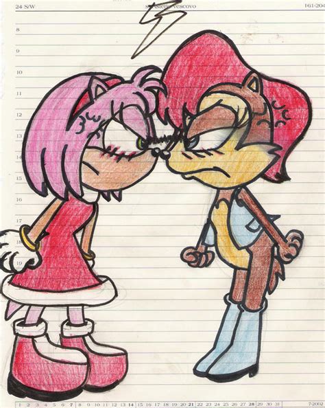 Amy Vs Sally By Amy11 On Deviantart
