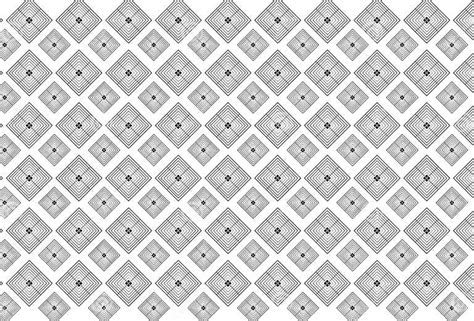 The Fabric Pattern Uses Squares In A Gradation From Large To Small And