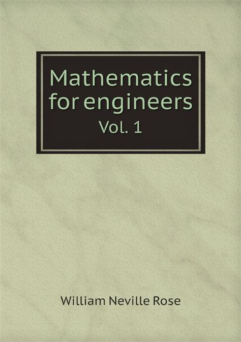 Mathematics For Engineers Vol 1 купить с доставкой по выгодным ценам в интернет магазине
