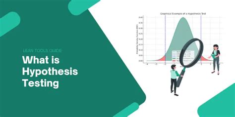 guide hypothesis testing learn lean sigma