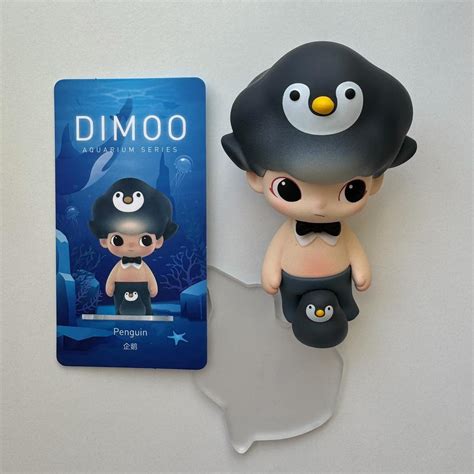 Popmart Dimoo Aquarium Series Penguin Comes With Depop