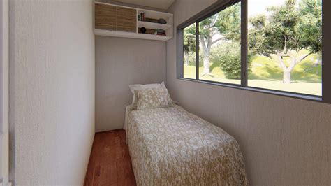 Quarto Casa Container Locares Casa Container E Projetos Customizados