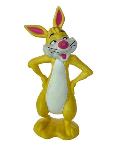 Winnie Pooh Figurine Birthday T Vtg Disney World Resin Cake Topper