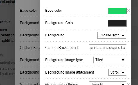 Per Style Options Issue Openstyles Stylus Github