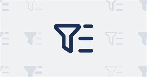 Filter List Regular Icon Font Awesome