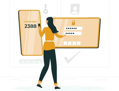 Two Steps Authentication Verification Code Message On Smartphone