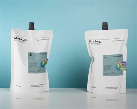 Premium Psd Refillable Container In Studio Mockup