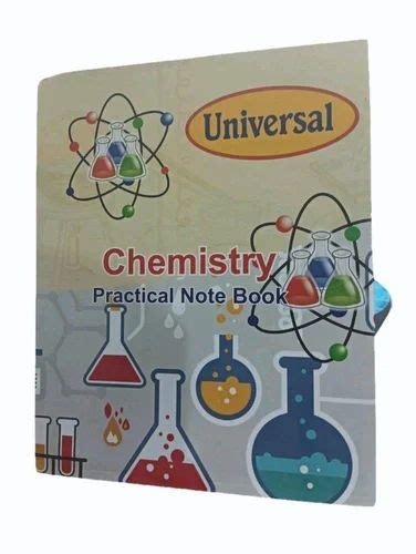 Cardboard Cover Perfect Bound Universal Chemistry Practical Notebook
