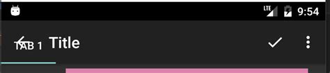 Android Xamarin Actionbar Hide Show Tabs Issue Stack Overflow