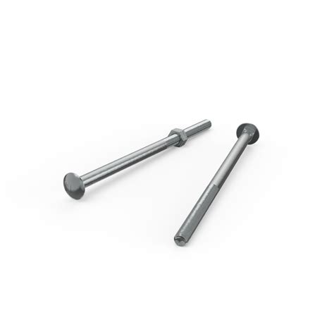 Zenith M10 X 200mm Zinc Plated Cup Head Bolt And Nut Bunnings Australia