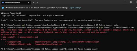 Problems · Issue 70 · 9p9discord Qr Token Logger · Github