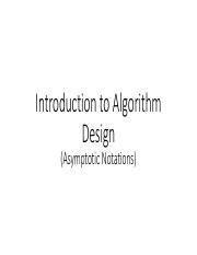 Asymptotic Notations Pdf Introduction To Algorithm Design Asymptotic Notations Algorithm