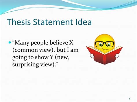Strong Thesis Statements Pptx Science