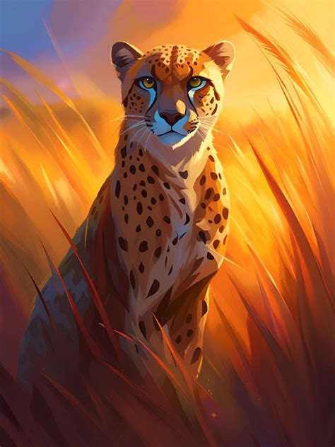 Cheetah By Serendigity Art On Deviantart