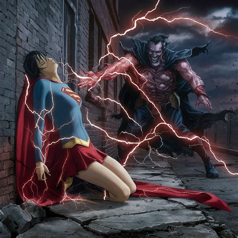 Supergirl defeated 14 by elodtrebor on DeviantArt