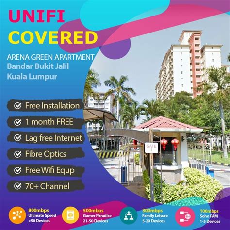 Unifi Ampang Coverage Fibre Internet Plan D Rapport Residence Ampang