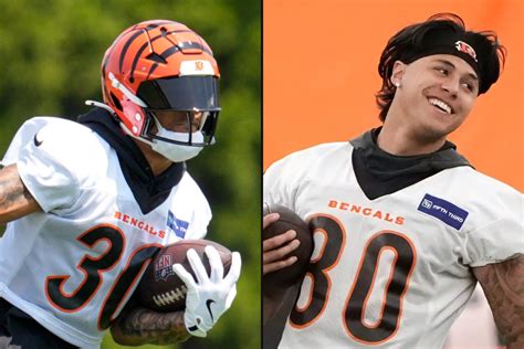 Andrei Iosivas And Chase Browns ‘transformation Bengals Duo Preps
