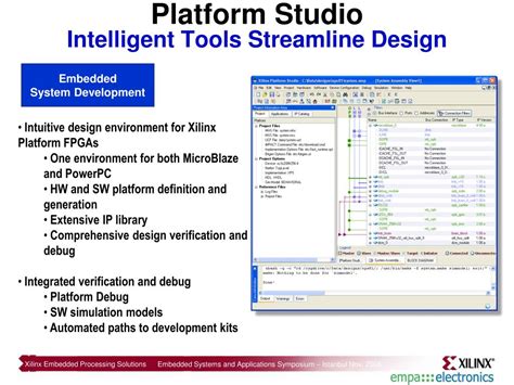 Ppt Xilinx Embedded Processing Solutions Powerpoint Presentation