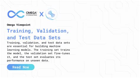 Training Validation And Test Data Sets Omega Consulting