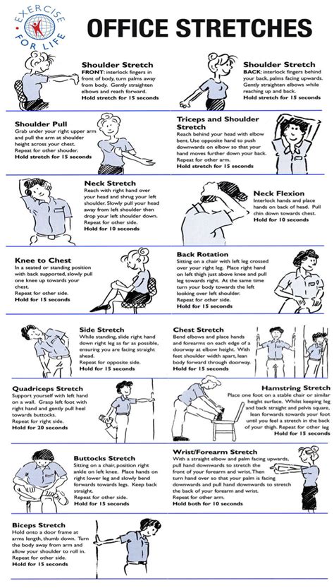 Basic Stretching Chart