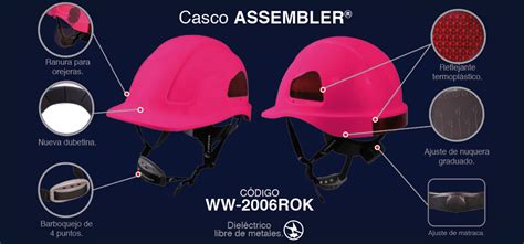 Casco Assembler Tipo Cachucha Ww 2006 Casco De Seguridad Por