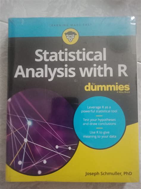 Statistical Analysis With R For Dummies Hobbies Toys Books Magazines Assessment Books On