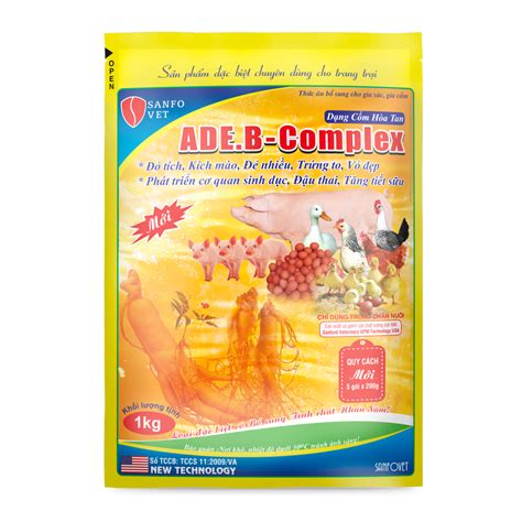 ThuỐc ThÚ Y Adeb Complex ThuỐc ThÚ Y Trang TrẠi Technology Usa